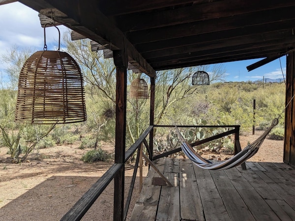 Historic Dude Ranch Rustic Cowboy Cabin Desert Experience - Sonora