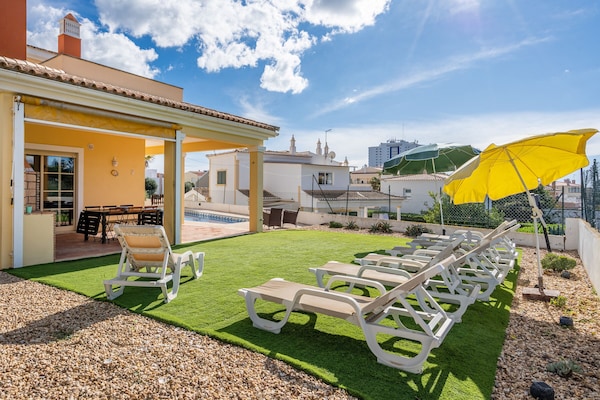 Villa 'Alvor' Con Vistas Al Mar, Wi-fi Y Aire Acondicionado - Alvor