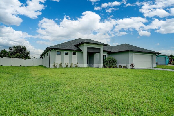 Modern Home With Fenced In Yard - Fort Myers, FL