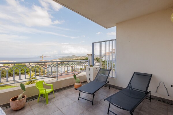 La Paolina - Appt 4p Avec Vue Sur Golfe De Calvi - Balagne