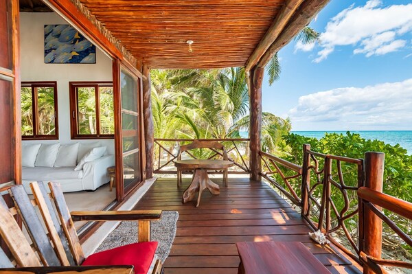 Amazing Eco Palapa At Private Beach In Sian Kaan. - Quintana Roo