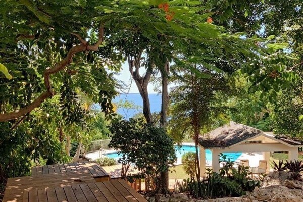 Stunning 1950's Grand House Nestled In Lush Greenery Overlooking The Bay - Aguadilla