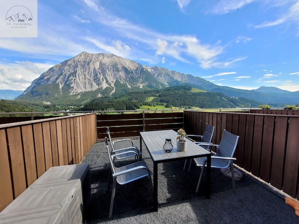 Das Apartment Panoramablick Tauplitz Im Haus Kulmhof In Tauplitz - Tauplitz