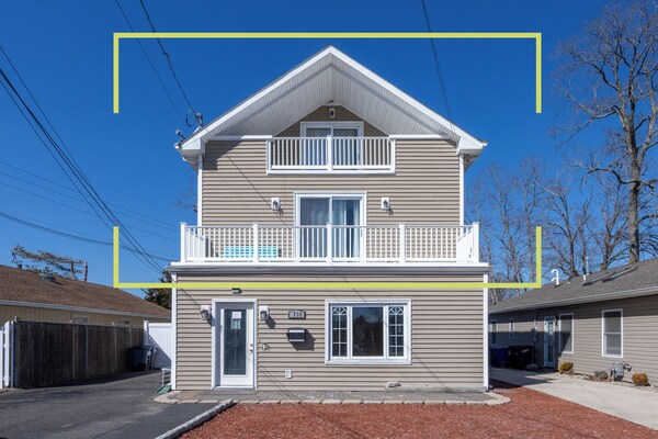 Belmar/lake Como-tranquility 3 Br Apartment With Jacuzzi Tub , \Nbalcony&terrace - Point Pleasant Beach, NJ