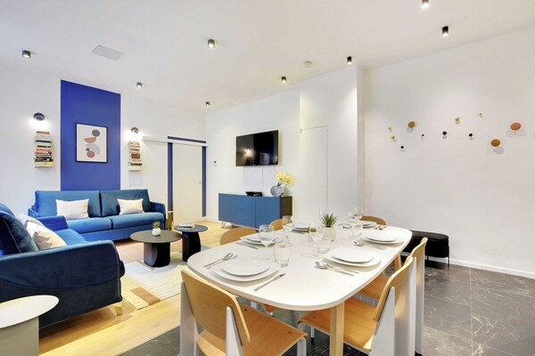 Appartement Moderne - 2 Pièces/6 Personnes - Climatisation - Marais - Châtillon