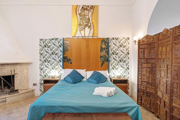Bed And Breakfast 'Camera Augusto In Villa Vista Mare' With Shared Terrace, Private Garden And Wi-fi - Piano di Sorrento
