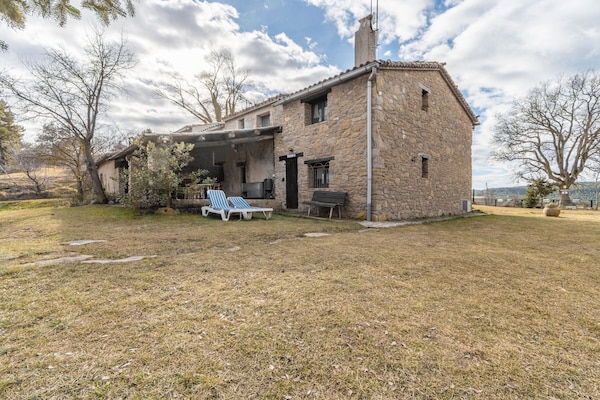 Country House 'Can Caubet Ll' With Mountain View, Shared Pool And Wi-fi - Avià