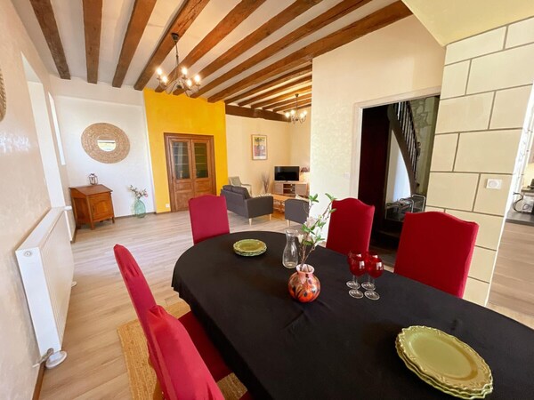 Gîte Tout Confort Avec Garage Et Wifi à Preuilly-sur-claise - La Roche-Posay