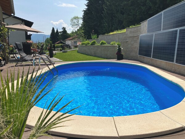 Ferienwohnung Mit Pool - Ruhpolding
