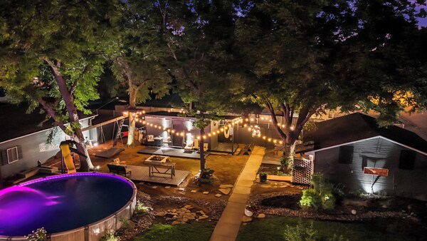Mid Century Modern - The Martin Frisco Stay & Play - Hot Tub, Pool & Firepit! - Frisco, TX