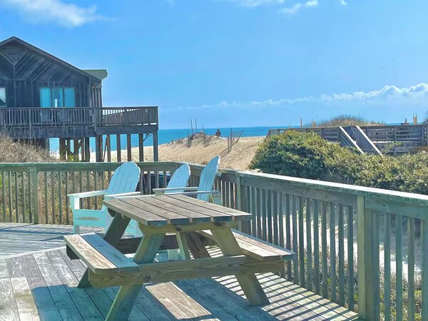 Ocean View,  Steps To Beach, Spacious 6-bedroom In Nags Head ️ - Nags Head, NC