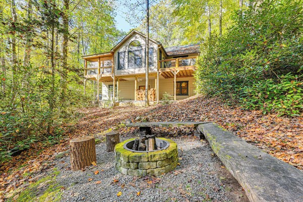 Near Hiking & Outdoor Rec: Cabin In Sapphire - Lake Toxaway, NC