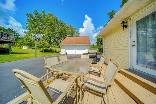 Mayville Getaway W/ Deck: Near Chautauqua Lake! - Chautauqua Lake, NY