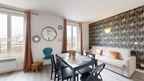 Tbs 140 - Prestigieux Appartement Décoré Avec Goût - ibis budget Paris Porte de Vincennes
