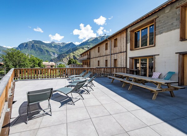 Renovated Apartment With Terrace For 14 People - Saint-Jean-d'Arves