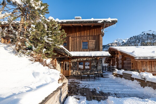 Apartment 'Coeur De Neige 1724' With Mountain View, Private Garden And Wi-fi - Le Grand-Bornand