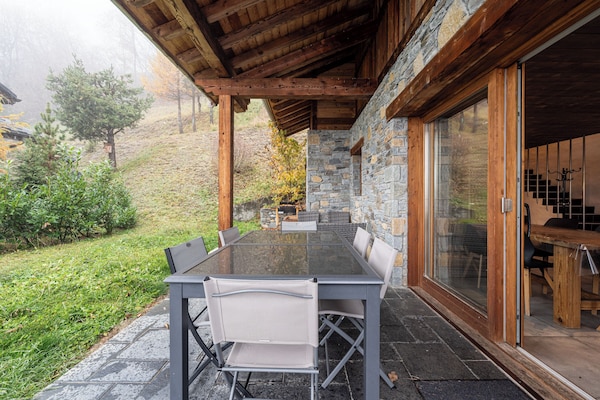 Apartment 'Appartement 1' With Mountain View, Private Terrace And Wi-fi - Champagny-en-Vanoise