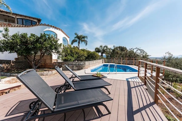 Villa 'Ines' With Private Pool, Wi-fi And Air Conditioning - Búger