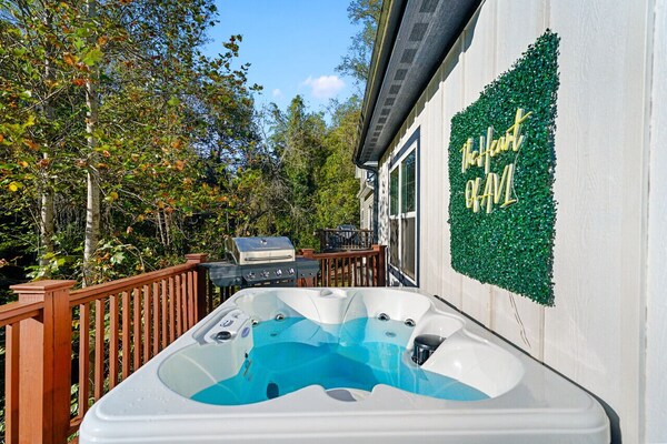 *New* Walk To Avl|sauna|hot Tub|cinema - Asheville, NC