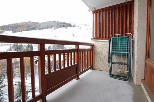 20m Du Centre Station, 7ème éTage, Balcon, Casier à Ski, 33m², Les 2 Alpes - Les Deux Alpes