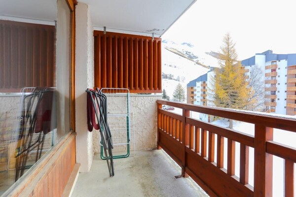 20m From Resort Center, 3rd Floor, Balcony, Ski Locker, 31m², Les 2 Alpes - Les Deux Alpes