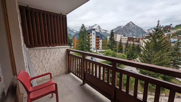 20m Du Centre Station, 4ème éTage, Balcon, Casier à Ski, 33m², Les 2 Alpes - Les Deux Alpes