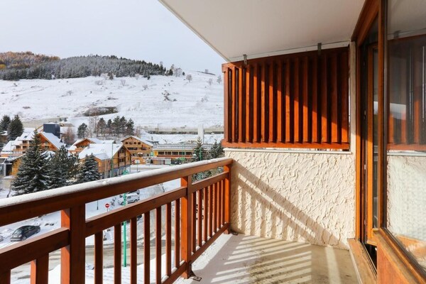 20m Du Centre Station, 4ème éTage, Balcon, Casier à Ski, 33m², Les 2 Alpes - Les Deux Alpes