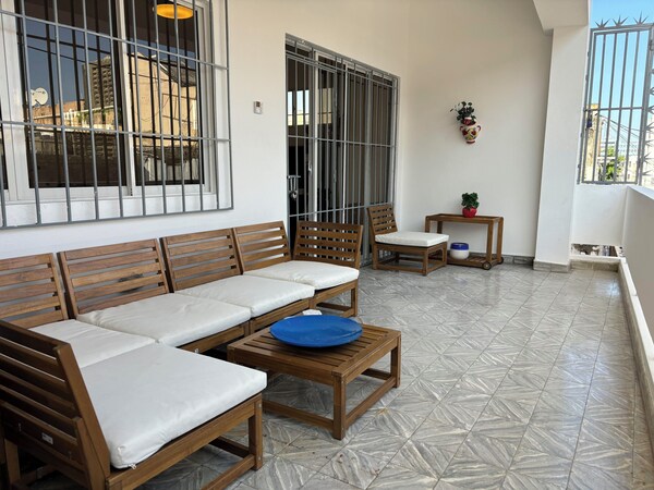 Eclectic,spacious,4-bedroom Penthouse In The Heart Of Zona Colonial - 산토도밍고