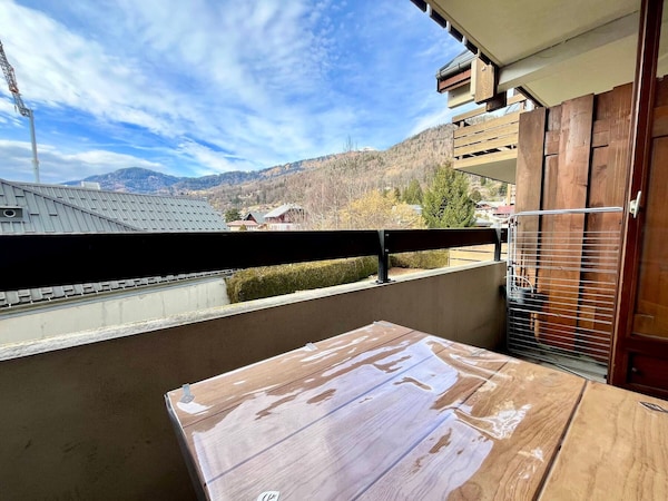 Family Studio In Village Center With Balcony And Ski Locker - Samoëns
