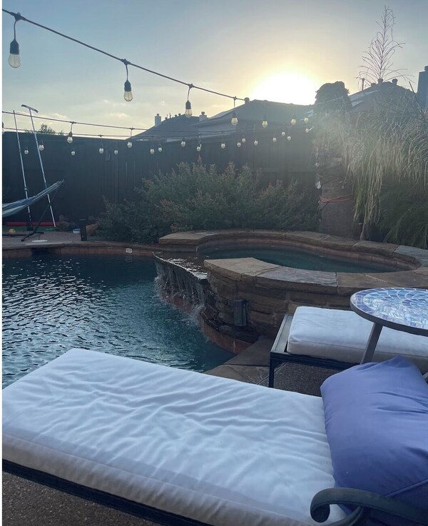 Luxurious 5-bed Villa With Private Pool, Hot Tub, Media Room, Grill... - Toyota Stadium Frisco
