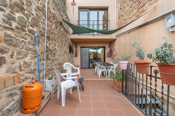 Country House 'Cal Emilia' With Private Terrace, Wi-fi And Air Conditioning - Agramunt