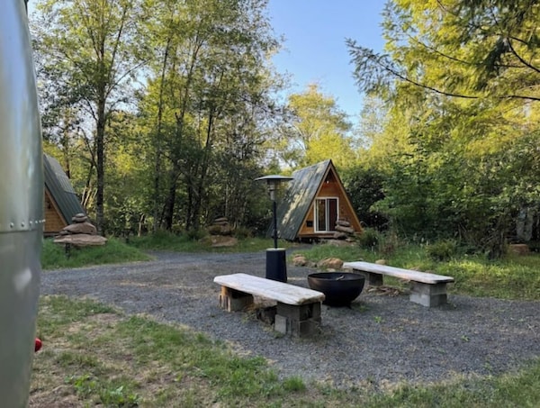 Private Cozy Aframe Lucia Cabin 1 @ Pull Caffe Wood Roasted Coffee And Bakery\n\n - Battle Ground Lake State Park, Battle Ground