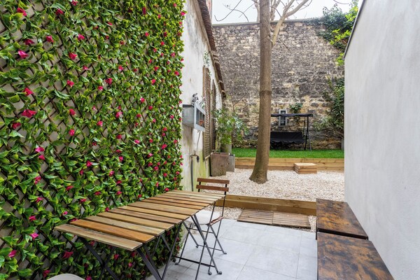 Grand Appartement Avec Jardin Privé Proche Du Métro Et Du Sacré-coeur! - Paris