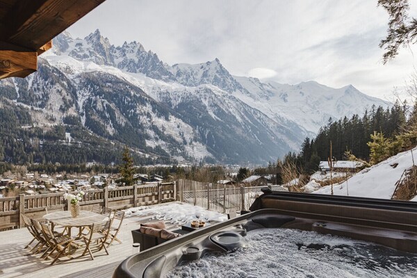 La Source - Chalet 300m2 | Sauna | Jacuzzi | 180° Views | Peace And Quiet - Les Praz