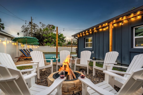 Heated Pool Bbq, Fire Pit, Mini Golf, Outdoor Bowling, Playground, 5 Bedroom! - クリアウォーター, FL