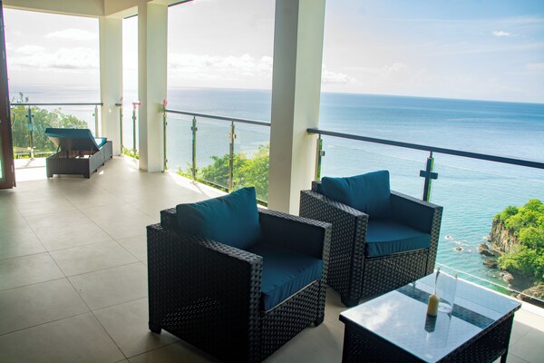 Dream Caribbean Sea Views In Marigot, Saint Lucia\na Wine Lovers Paradise - Santa Lucía