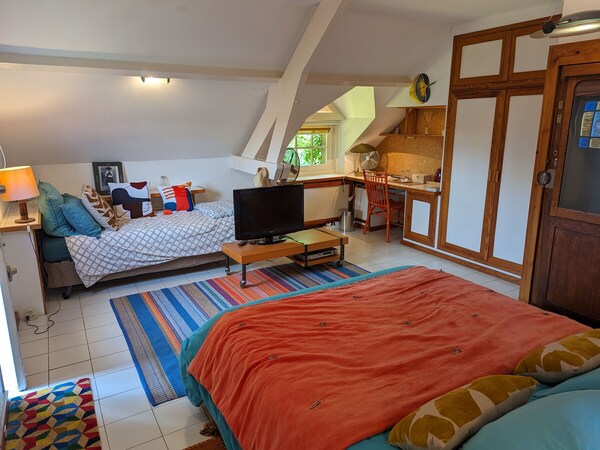 Chambre Calme Avec Wifi Et Parking Sécurisé, Proche Naturaleza - Loiret
