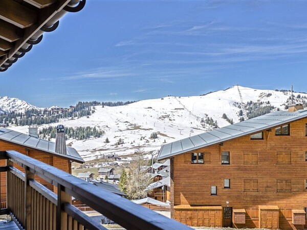 3-room Apartment With Spa And Parking In Les Saisies - Megève