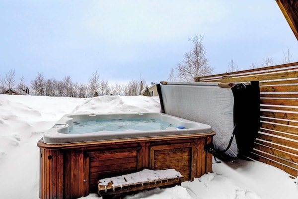 Le Huppé | Spa, Ski & Vue Sur Le Fleuve - Québec