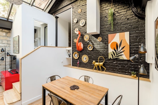 Relais Cocorico - Town House 4 Private Suites, Ac Cinema Gym & Sauna - Paris