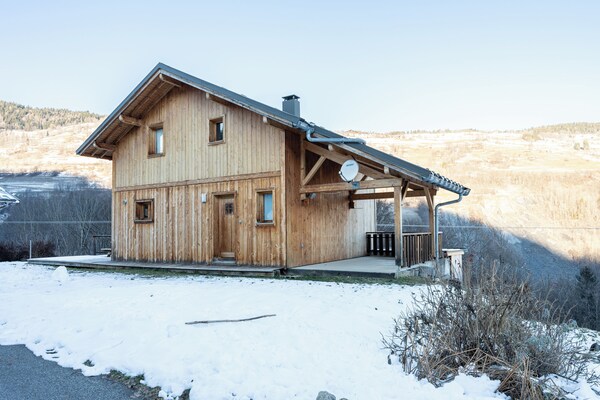 Chalet 'Du Fey' With Mountain View, Private Terrace And Wi-fi - Les 3 Vallées