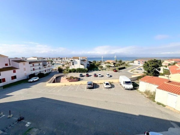 Pleasant Apartment For 4 People With Collective Swimming Pool 4mar207 - Le Barcarès