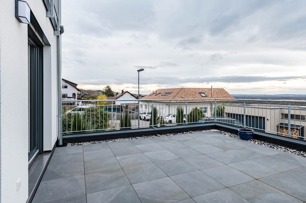 Ferienwohnung Vogesenpanorama 1" Mit Bergblick, Privater Terrasse Und Wi-fi - Schliengen