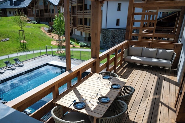 Exclusive Apt With Terrace And View 2bd/5p -Megève - Megève