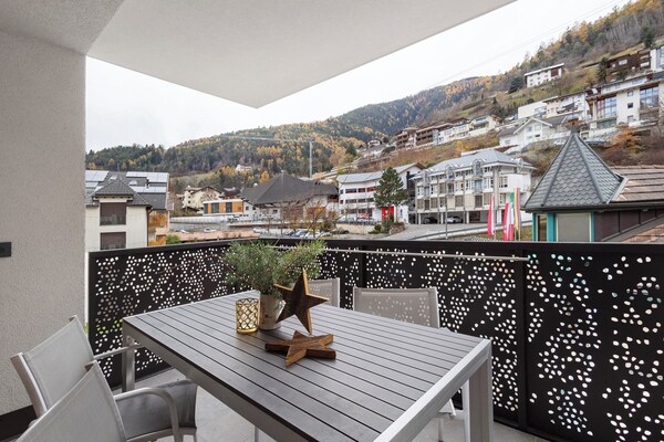 Apartamento 'Paradeis Apartments A18' Con Vistas A La Montaña, Terraza Privada Y Wi-fi - Maranza