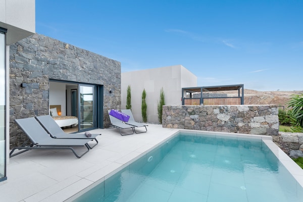 Vacation Villa 'Yucas  14' With Sea View, Wi-fi And Air Conditioning - Maspalomas