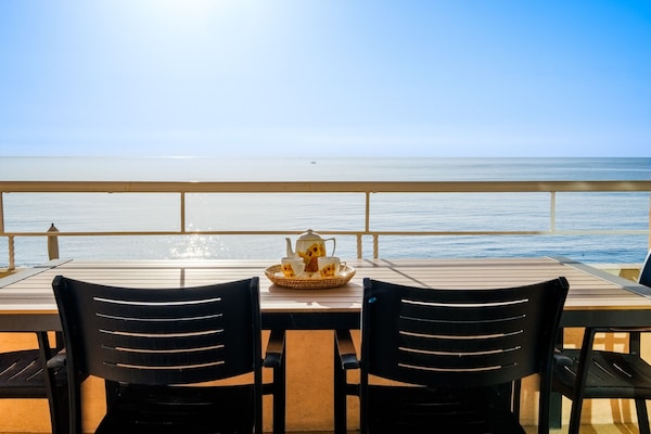 Appartement Avec Vue Panoramique Sur La Mer, Italie, Cap Martin Et Montagnes, Wi-fi Et Climatisation - Menton
