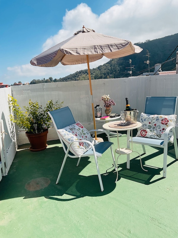 Casa De Vacaciones 'Casa Isabel' Con Vistas A La Montaña, Terraza Privada Y Wi-fi - Santa Brígida