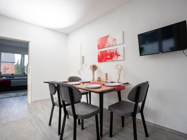 Serviceroom24 - Apartment 3 In Herten Wlan - Smart-tv - 24-7 Check-in And Kitchen - Gelsenkirchen