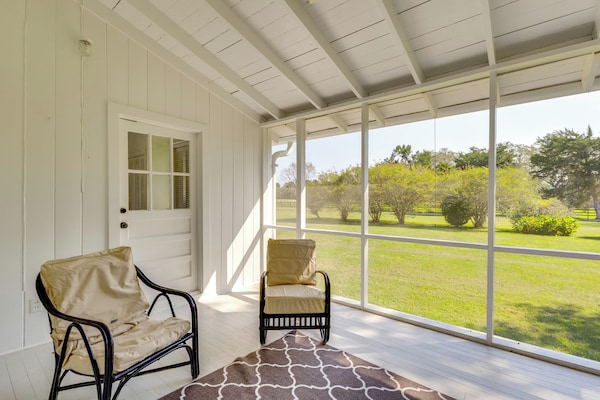Tranquil Abode Near Thomasville W\/ Screened Porch! - Lake Iamonia, FL